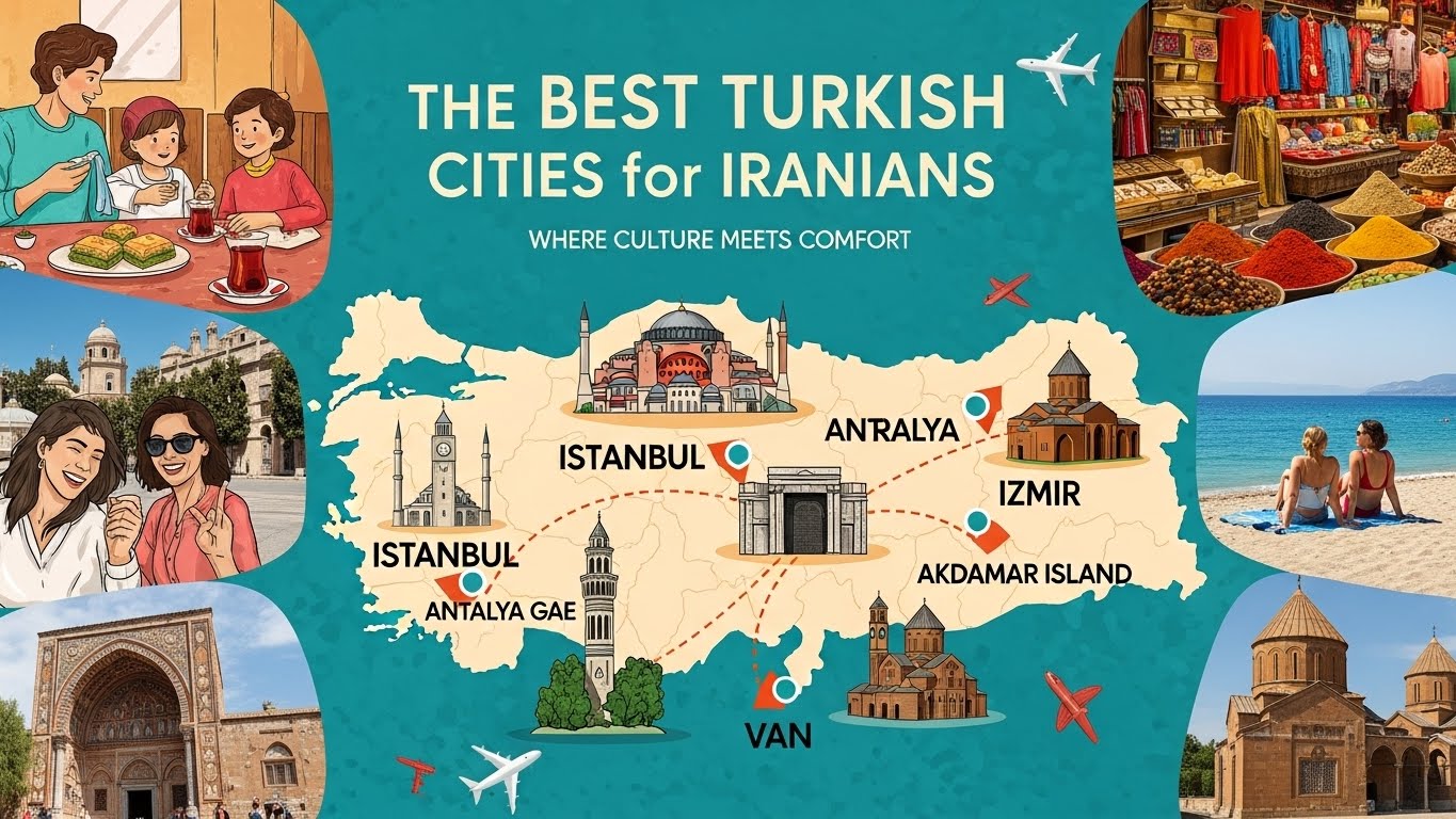 Best Turkish Cities for Iranians: Investment and Living Guide