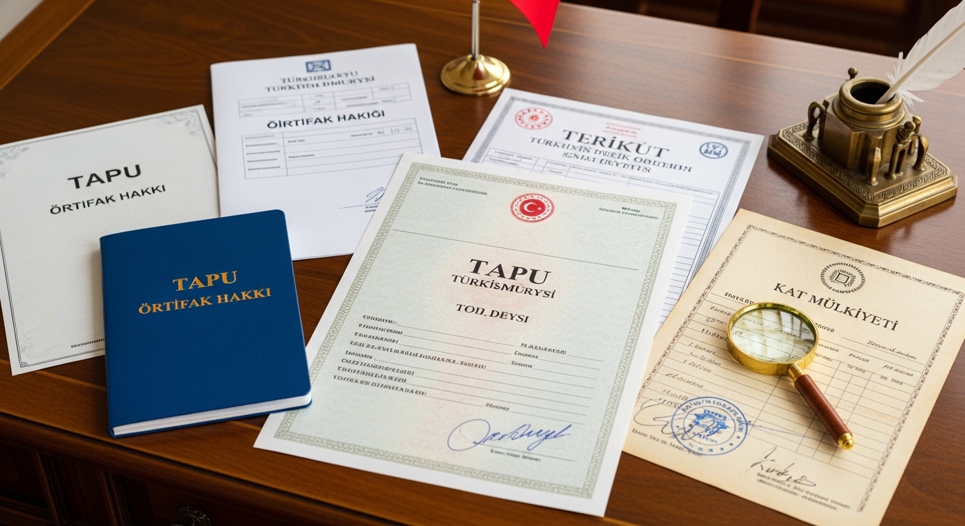 Types of Title Deeds in Turkey: Full Tapu Guide 2026